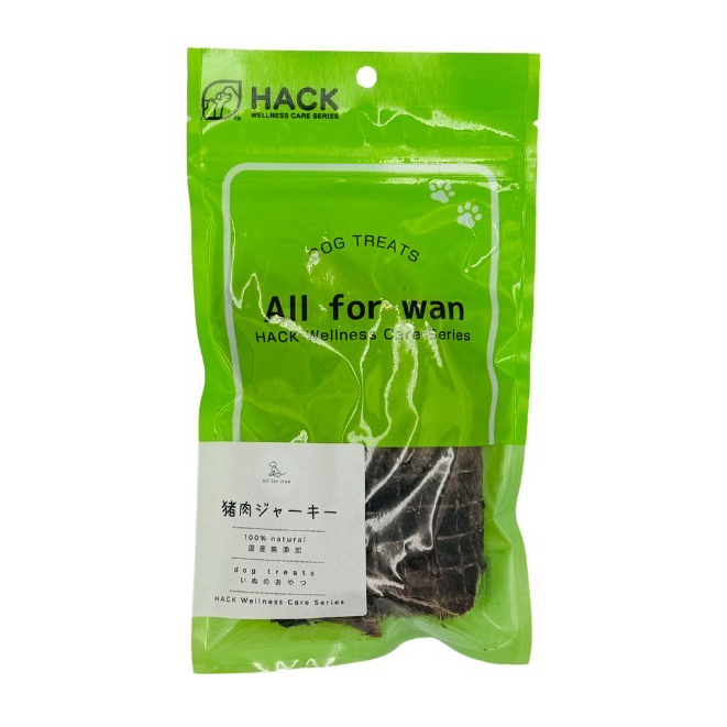 オールフォー・ワン国産100%猪肉ジャーキー 35g – HACK WELLNESS CARE SERIES